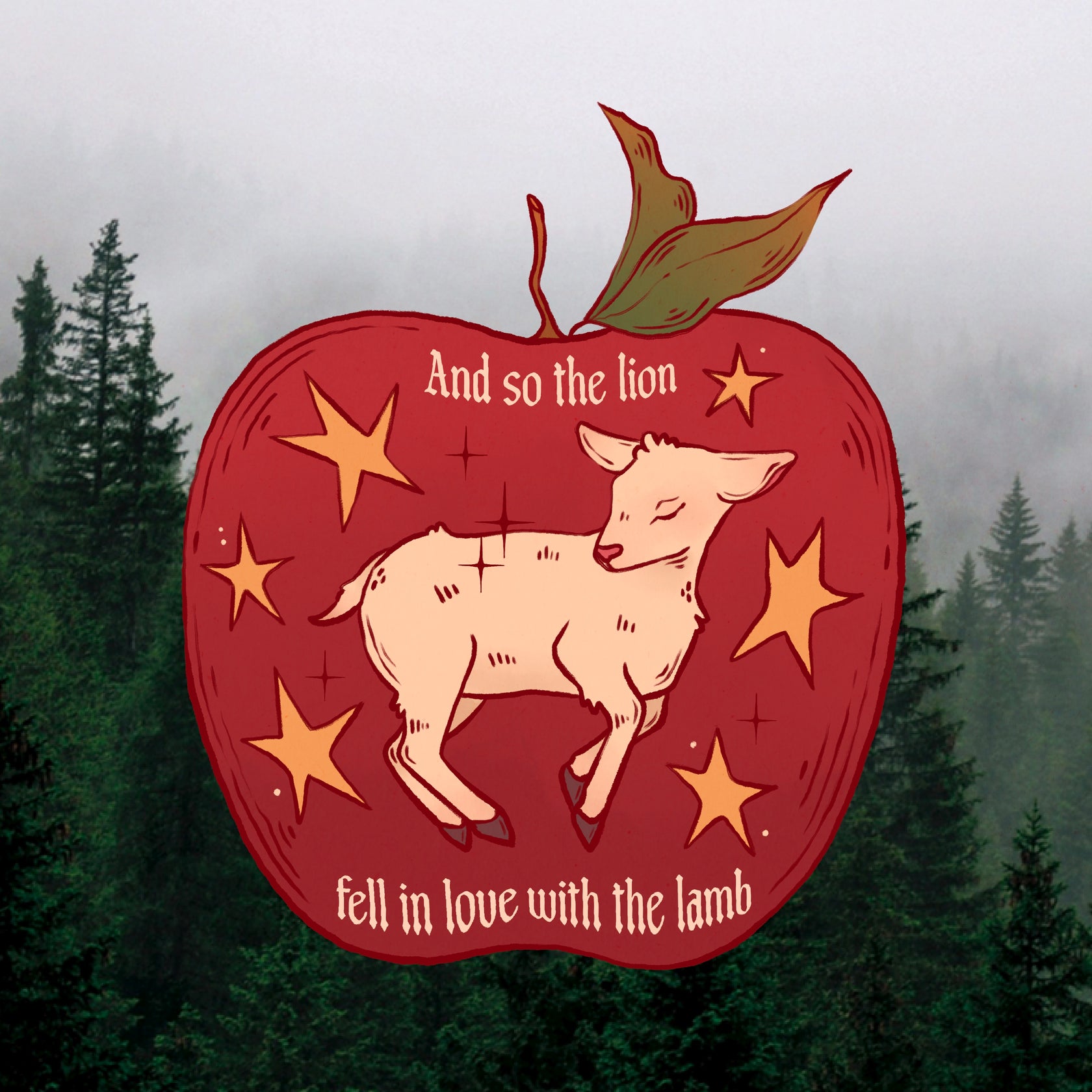 Twilight “And so the lion fell in love with the lamb” Sticker – Shanna ...